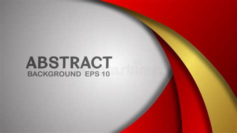 Abstract Curves Overlapping On Background Vector Illustration Eps 10 Stock Vector