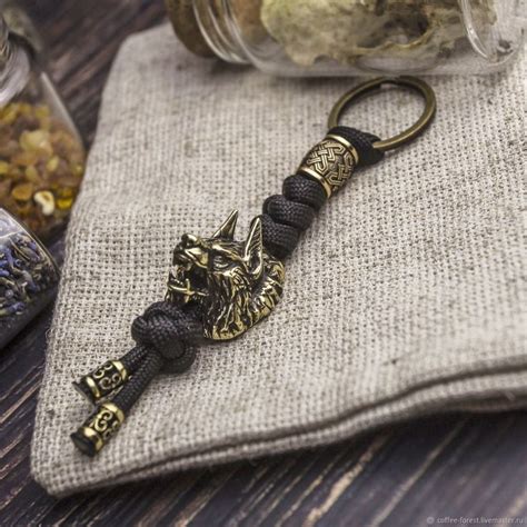 Брелок Волк Бронза в интернет магазине на Ярмарке Мастеров Брелок Москва доставка по