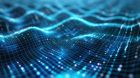 Big Data Visualization Data Technology Illustration Science Background Stock Illustration