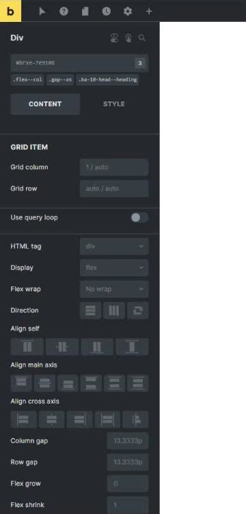 Classes Panel Unresponsive But Only If There Is No Class In The Panel Already How To Bricks