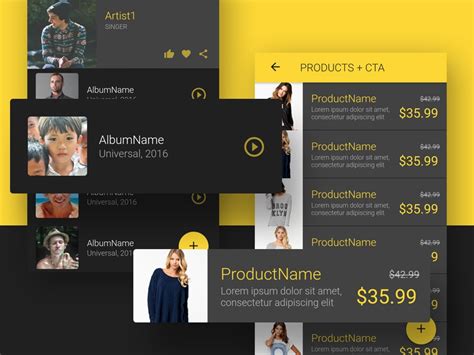 Ionic Ui Theme Template App Material Design By Creative Studio Form On Dribbble