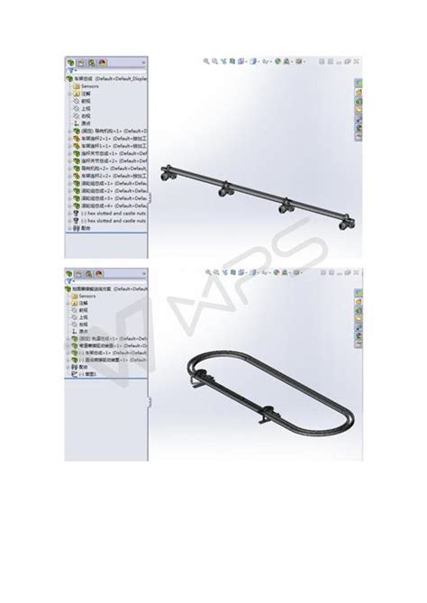 地面摩擦输送线3D模型下载 三维模型 SolidWorks模型 制造云 产品模型