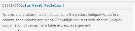 Power BI DISTINCT Syntax Examples How To Use