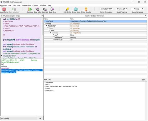 Modifying An Xml Tree Eggplant Functional Eggplant Software Forum