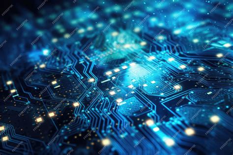 Premium Photo Circuit Board Closeup Technology Background Digital Computer Background
