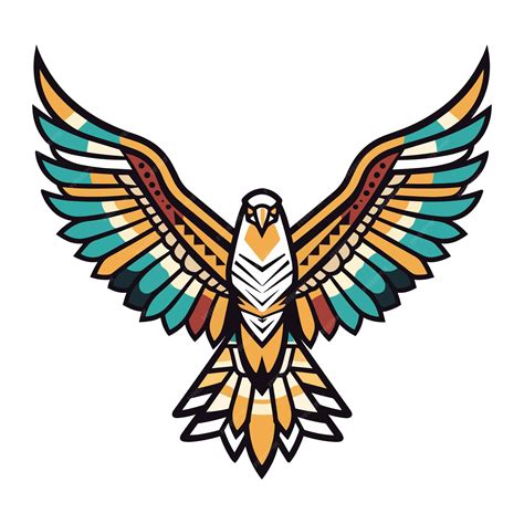 Premium Vector Flying Eagle Logo Vector Clip Art Illustration
