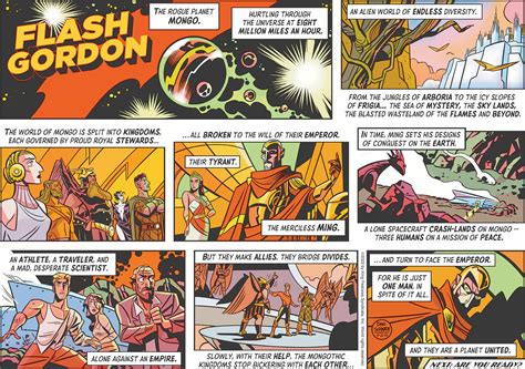 Flash Gordon By Dan Schkade Comics Kingdom