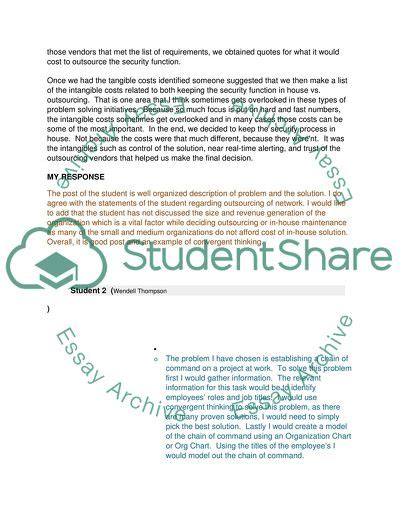 Cis 331 Discussion Wwek 2 Essay Example Topics And Well Written Essays 250 Words