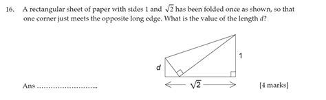 Plus Maths Pythagoras Theorem Past Paper Questions PiAcademy
