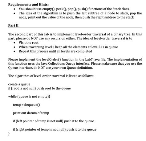 part i in our lecture about trees several different