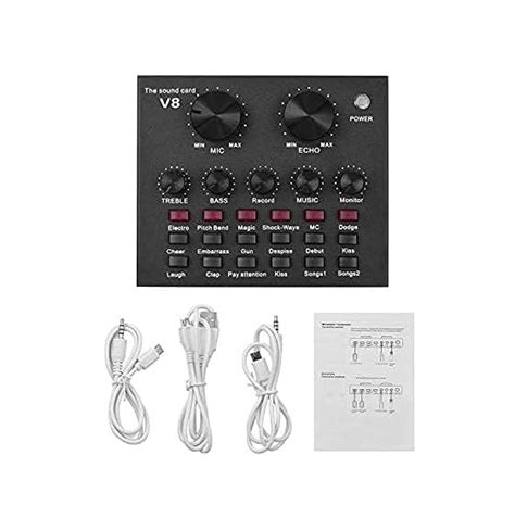 V8 EXTERNAL USB SOUND CARD AUDIO INTERFACE WITH BLUETOOTH Lazada PH