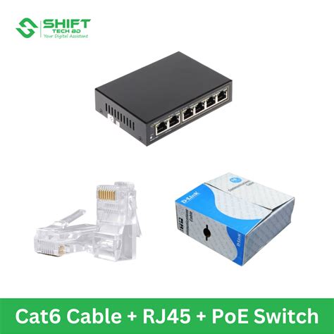 Uniview 4 Unit IP Camera Package Best Price Installation In Dhaka Shift Tech BD