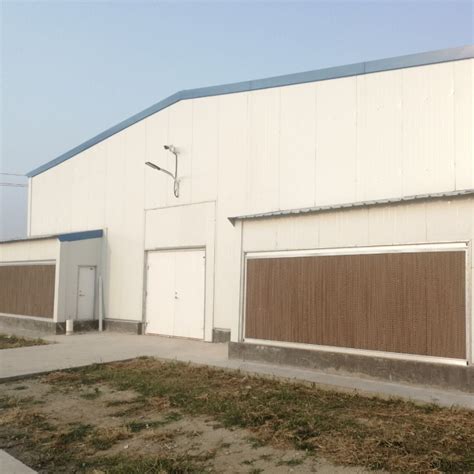 Prefabprefabricated Automatic Steel Structure Broiler Cage System House Chicken Farm And