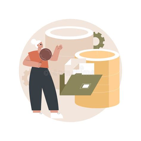 Php And Mysql Development Abstract Concept Vector Illustration Stock