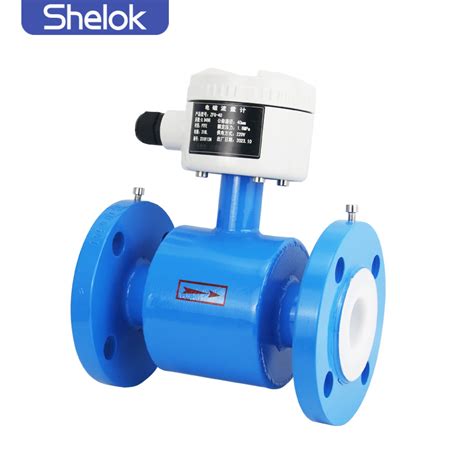 Shelok Digital Water Flow Meter Xian Shelok Instrument Co Ltd