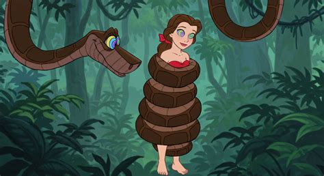 Kaa And Belle By Timb3rwolf444 On Deviantart