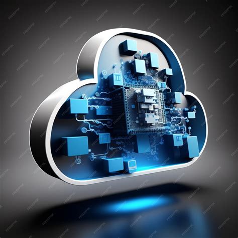 Premium Ai Image Ai Generated Cloud Computing Technology Concept 5