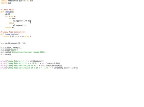 Deep Dive Into Tensorflow Activation Functions