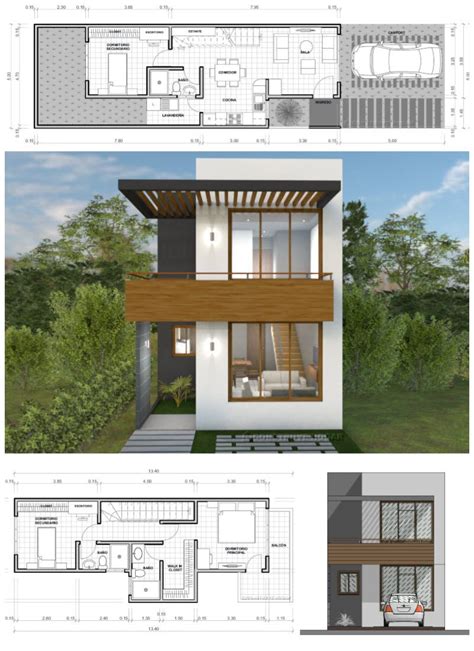 Planos De Casas De 2 Plantas Planos De Casas De 2 Plantas Tvhg