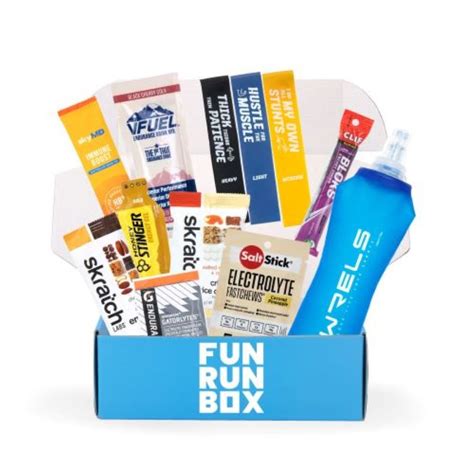 Funrunbox Birthday Box Running Accessories Fuel Hydration Fun