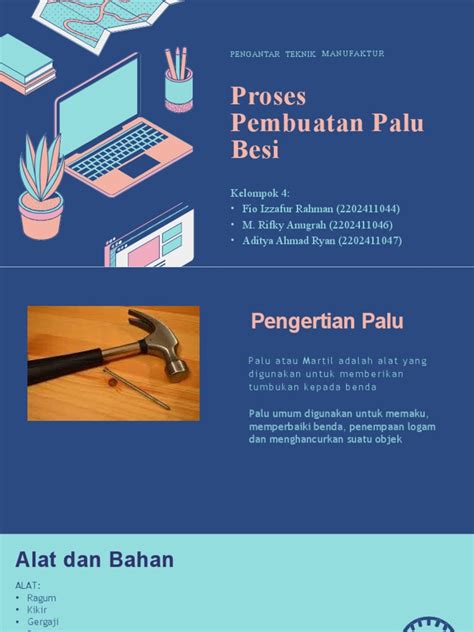 Proses Pembuatan Palu Besi Manual Pdf Griya And Taman