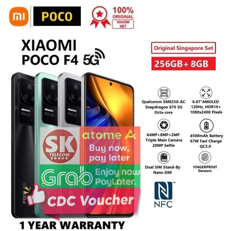 Xiaomi Poco F G GB BuyNow PayLater Mobile Phones Gadgets Mobile Phones Android