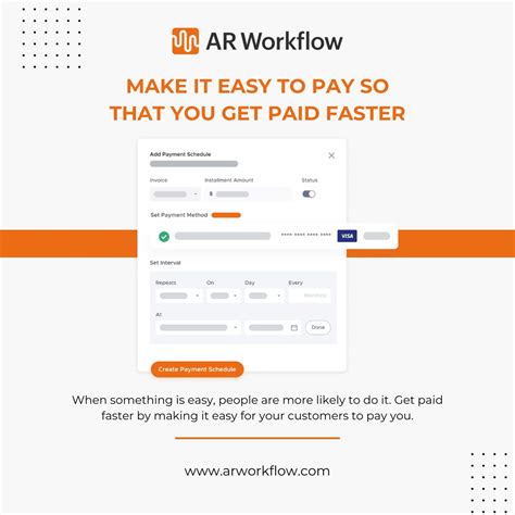 Arworkflow Effortlesspayments Getpaidfaster Simplifycollections Streamlinedprocesses