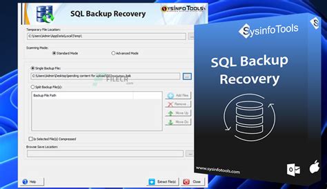 Sysinfotools Sql Backup Recovery 220 Download Filecr