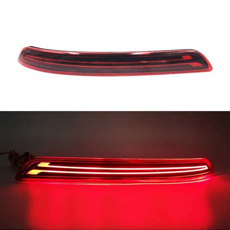 ₩15481에서 1 세트 Led 리플렉터 자동차 테일 라이트 후면 안개 램프 범퍼 라이트 브레이크 라이트를 들어 도요타 이노 바 2015 2016 2017 Dhgate