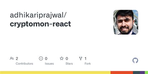 Github Adhikariprajwalcryptomon React