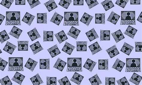 Premium Vector Computer Seamless Pattern Background Hand Drawing Illustration