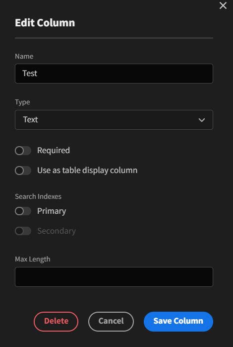 Pressing Esc While Deleting A Column Causes A Soft Lock · Issue 4660 · Budibasebudibase · Github