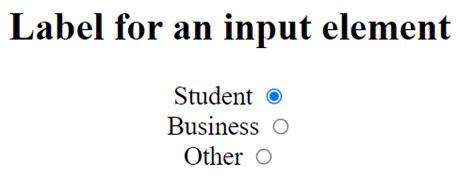 How To Define A Label For An Input Element Using Html Geeksforgeeks