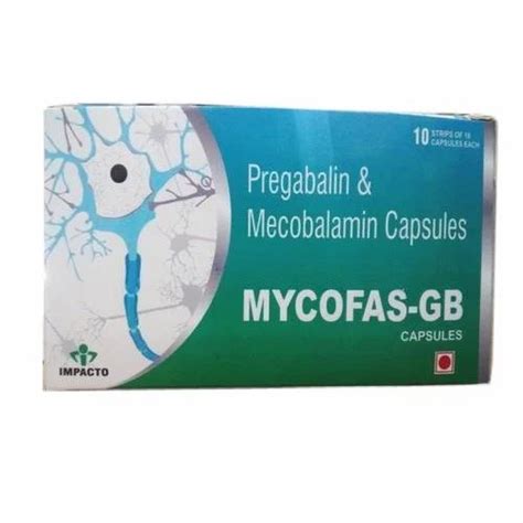Pregabalin Mecobalamin Capsules 10 X 10 Capsules Packaging Type Box At ₹ 1500 Box In Jalandhar