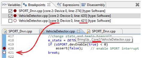 Cces Debugger Brings Up The Wrong File When Clicking On Stack Trace Qanda Crosscore Embedded