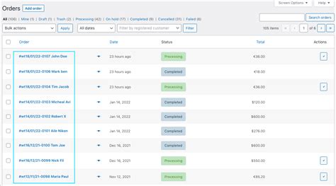 Sequential Order Number For Woocommerce Wordpress Plugin