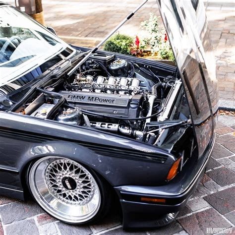 Stanced Bmw E34 Touring With M5 Engine Swap And Air Suspension Artofit
