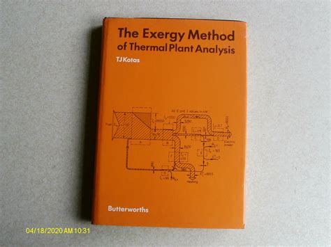 The Exergy Method Of Thermal Plant Analysis By Kotas Tj Very Good