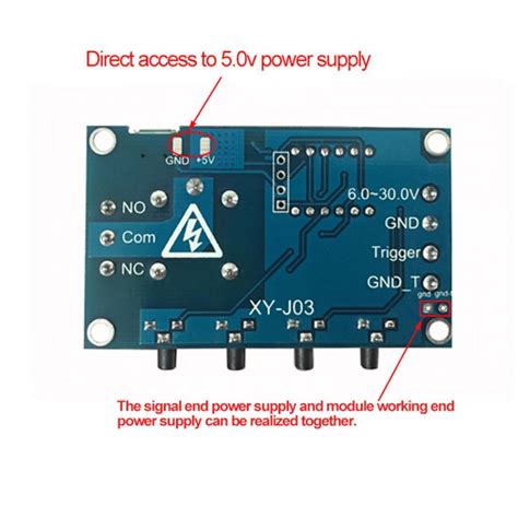 1 Channel Relay Module With Shell Delay Power Off Trigger Delay Cycle Timing Switch Disassembled