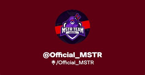 Official Mstr Linktree