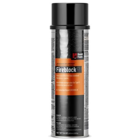 Handifoam Fireblock Gun Foam Sealant Superior Products Distributors Inc