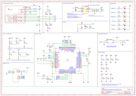 Ethernet Shield With Poe Mode A And B For Arduino Pro Mini 33v Copy