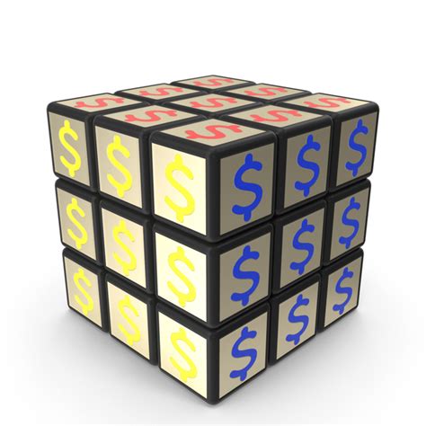 Rubiks Cube With Dollar Sign Symbol Png Images And Psds For Download