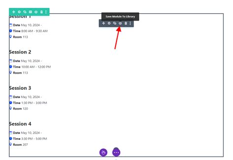 How To Create A Tabbed Conference Event Daily Schedule In Divi