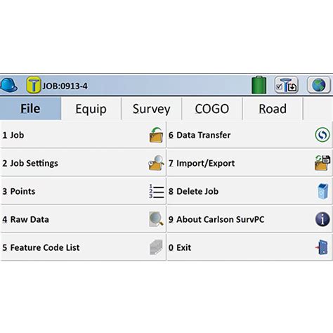 Carlson Survce Windows Mobile Ver 6 Gps Global Solutions®
