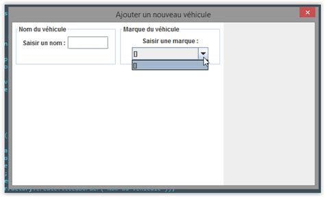 Résolu Jcombobox Et Arraylist à Partir Dune Base De Données Par