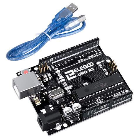 ELEGOO UNO R Board ATmega P With USB Cable For Arduino Amazon In Computers Accessories