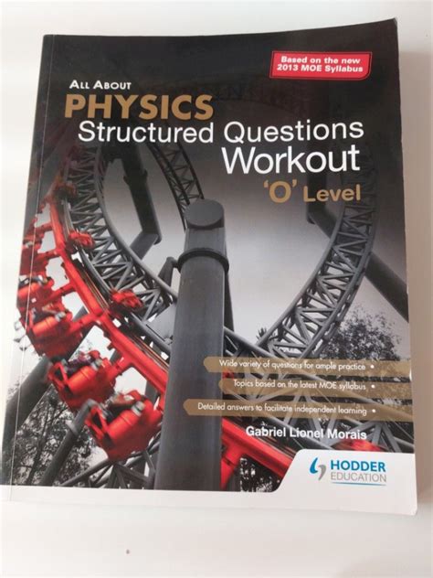 O Level Physics Structured Questions Workout Hobbies And Toys Books