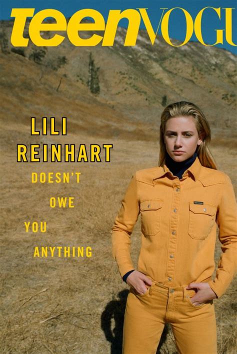 Lili Reinhart In Teen Vogue Magazine October 2018 Hawtcelebs
