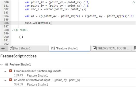 What Does The Error No Viable Alternative At Input Indicate — Onshape
